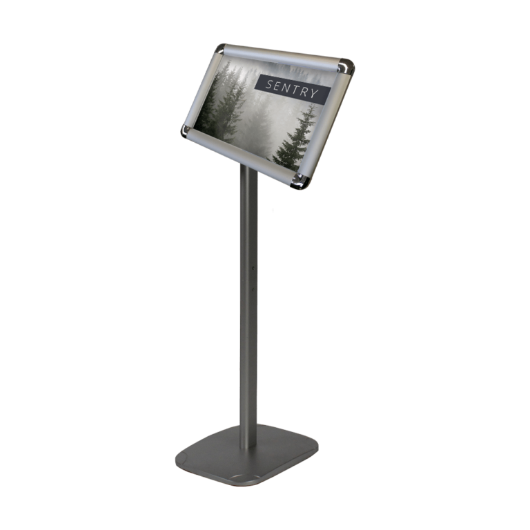 Sentry A4 Poster Display Stand - Nimlok Portables