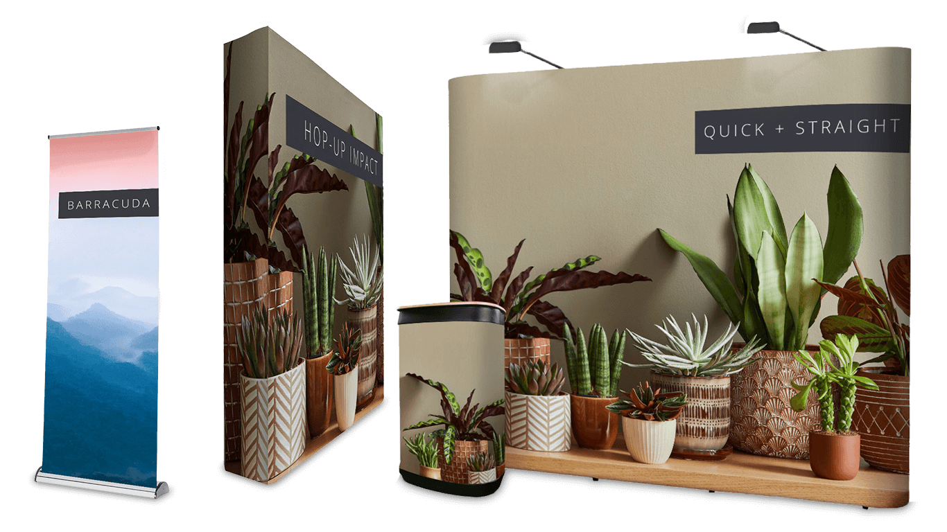 Portable Exhibition Stands & Pop Up Displays - Nimlok Portables
