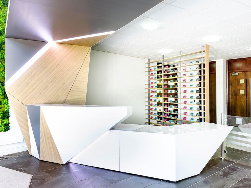 Reception, Showroom, Workplace & Interiors | Nimlok UK