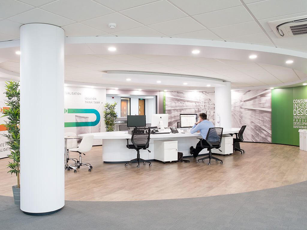 Reception, Showroom, Workplace & Interiors | Nimlok UK